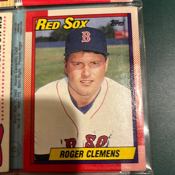 Topps | Other | 989 Roger Clemens Mint | Poshmark